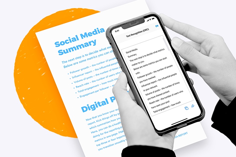 How To Scan Save As PDF And Detect Text On IPhone