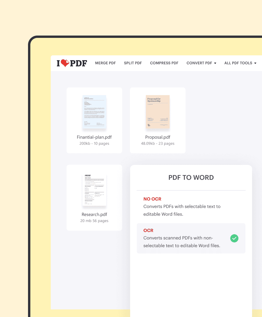 iLovePDF Business. Mejora la eficiencia de tu equipo