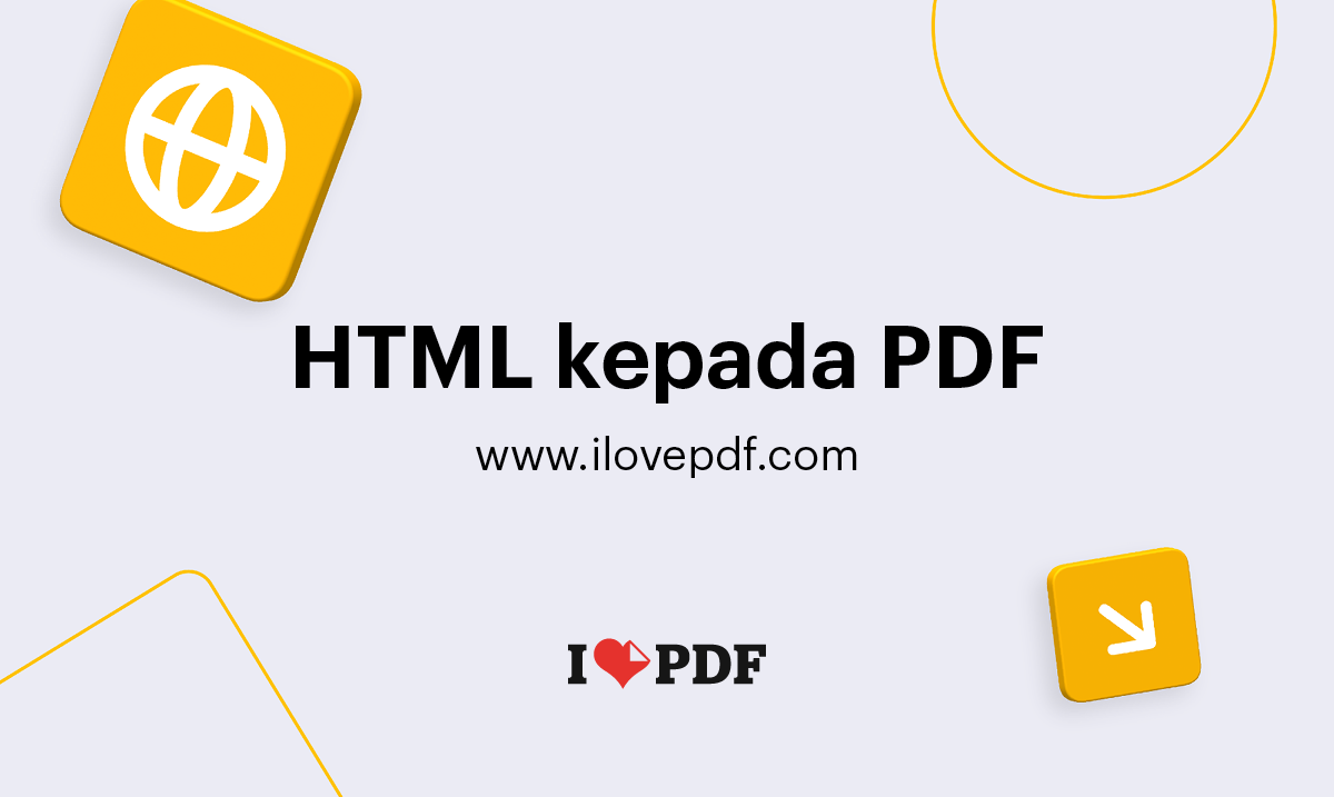 Penukar HTML ke PDF. Ubah halaman HTML kepada PDF