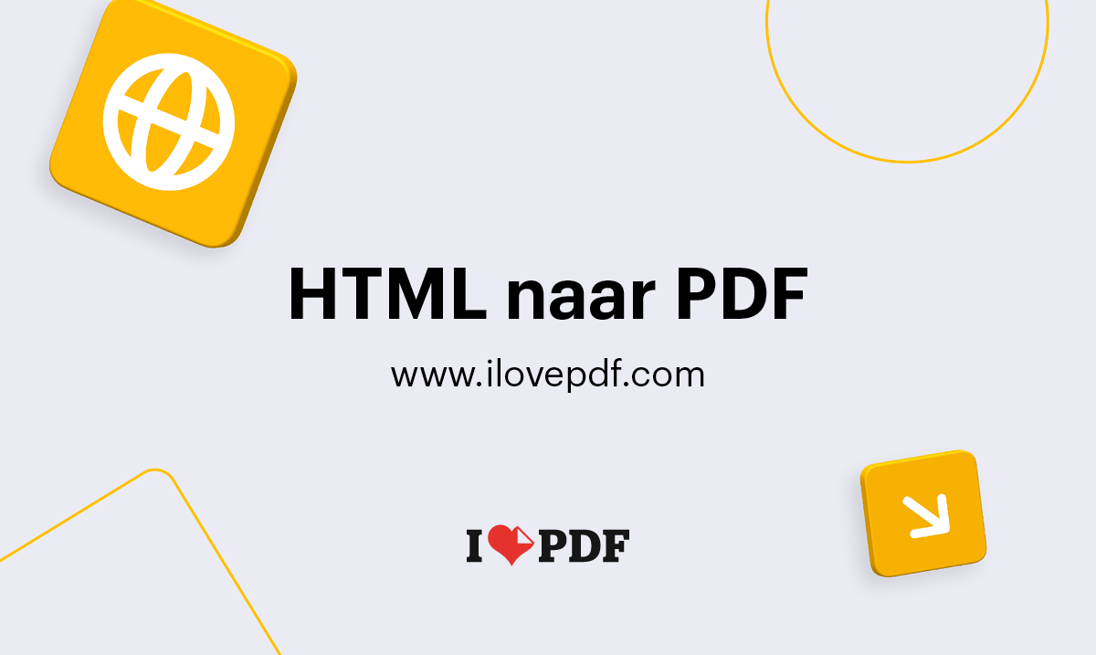 HTML naar PDF converteerder. Transformeer HTML pagina's naar PDF
