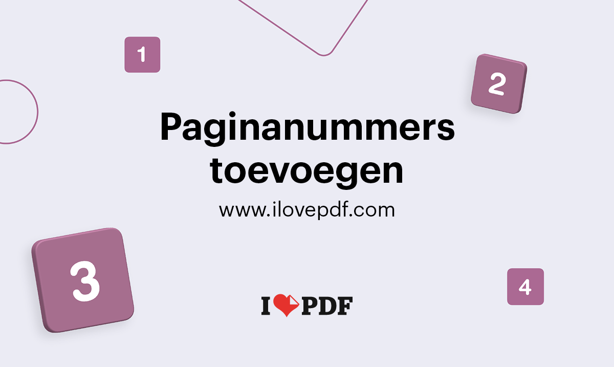 Voeg online paginanummers toe aan een PDF-bestand