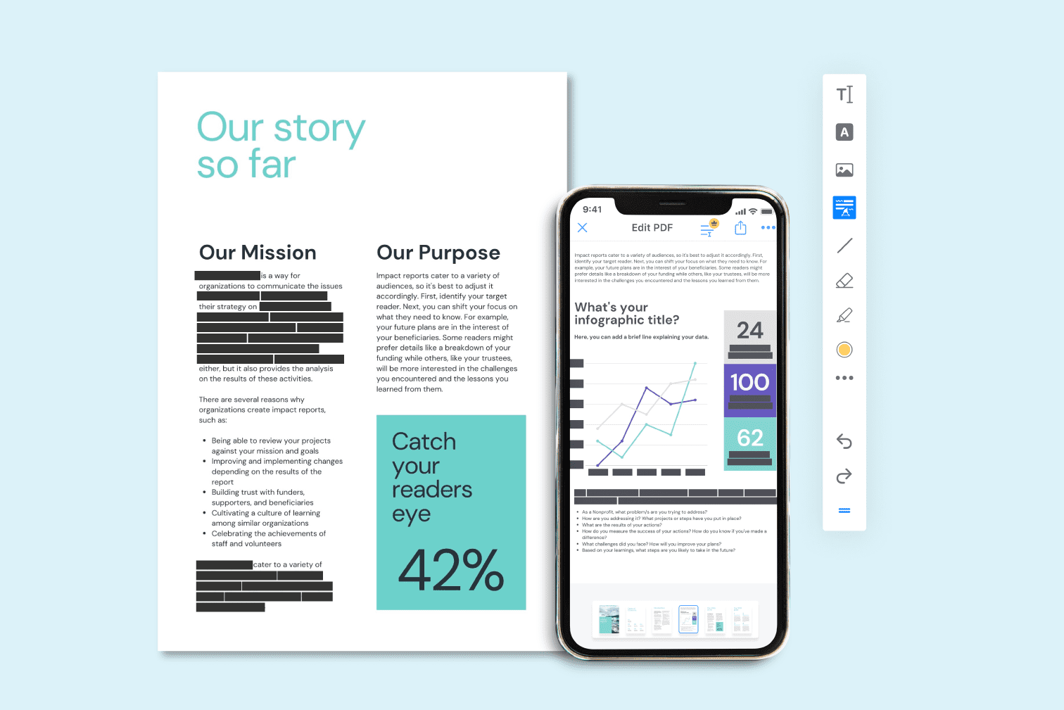 Cómo censurar PDF desde el móvil