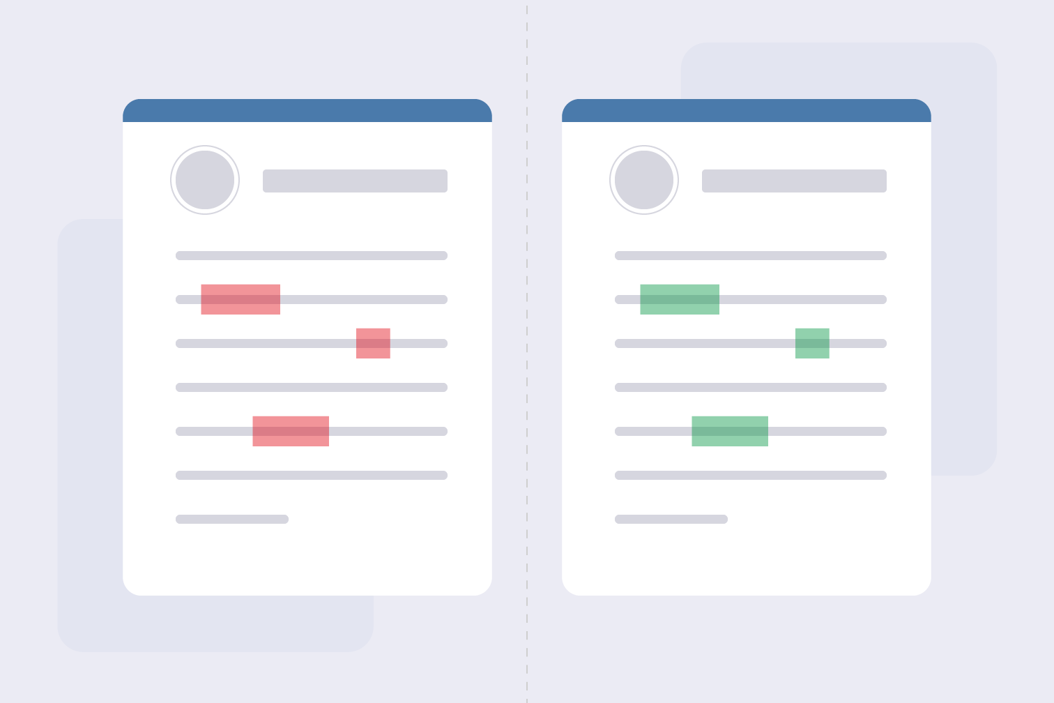How to compare the text between two files online